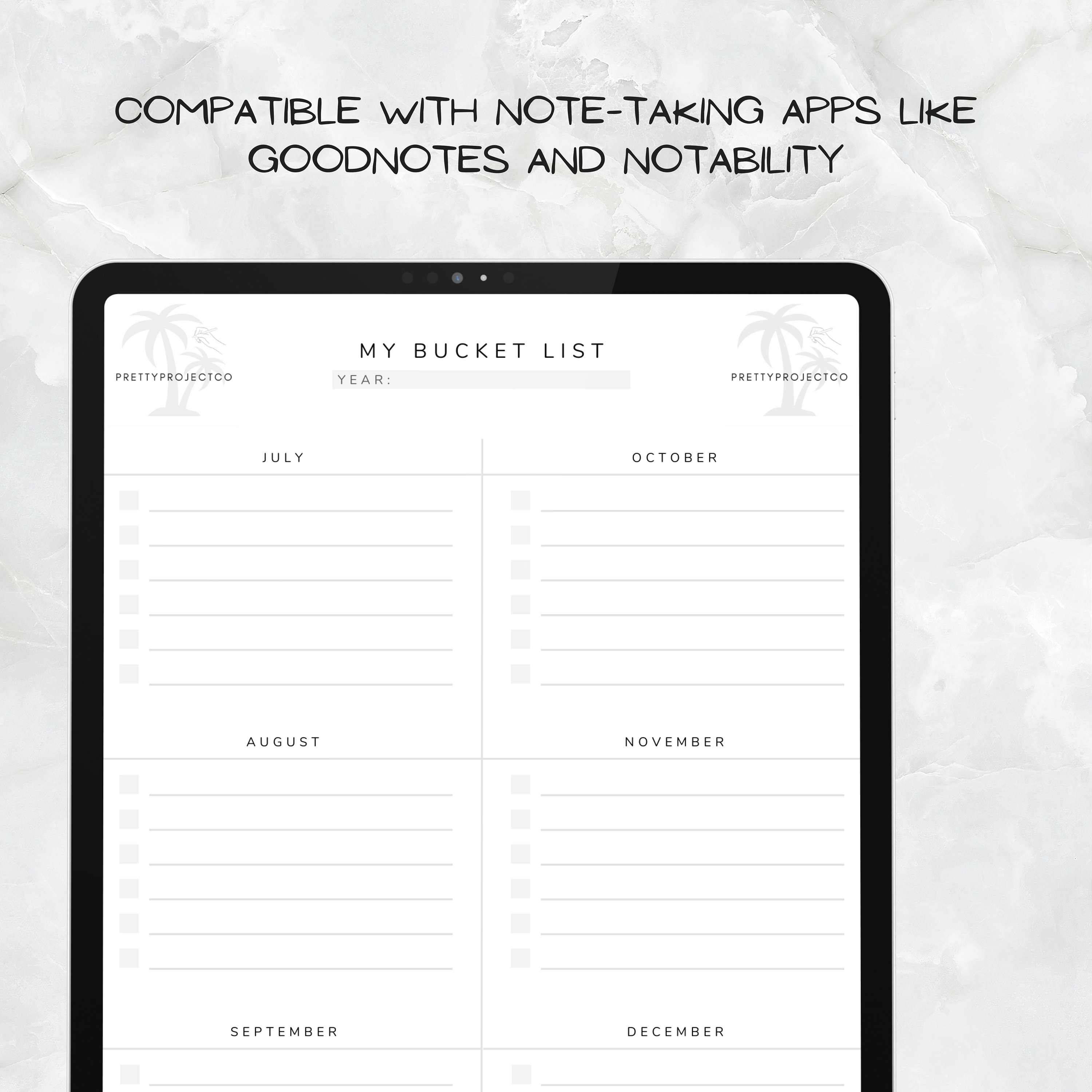 White Bucket List, Goal Checklist, Life Wish List, to Do List Plan ...