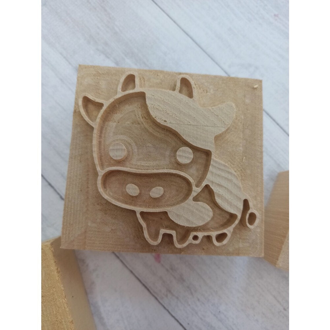 Farm Animals Wood Block Set , Wood Block Set, Textile Block - Etsy