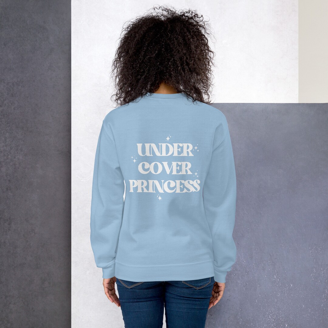 Undercover Princess Sweatshirt Cinders Blue - Etsy