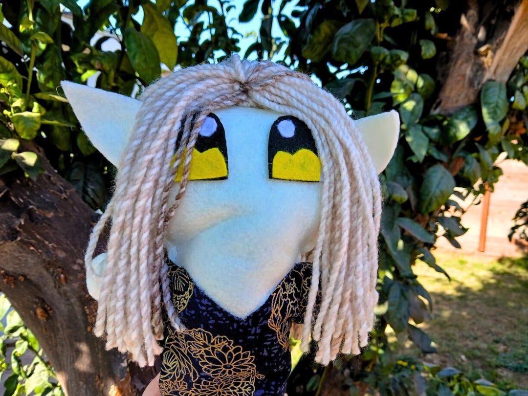 Snow Elves: Arilenor | Fantasy Plush, Doll, TTRPG, Elf, OOAK - Etsy
