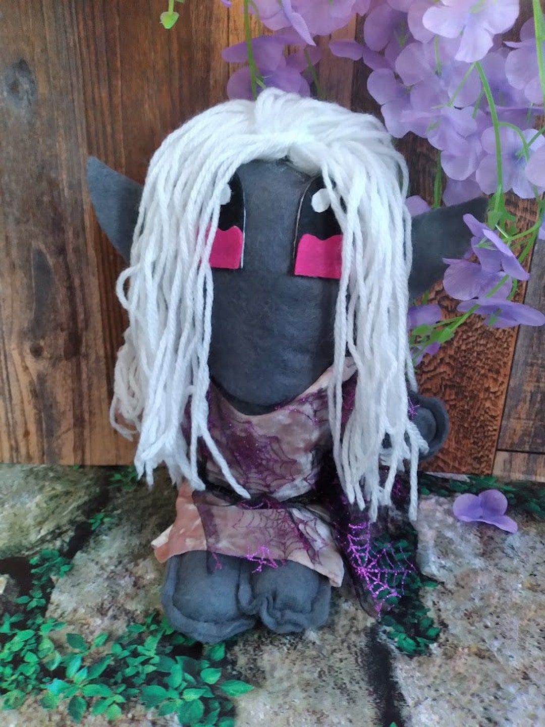 Refugees of the Underdark: Calinyon | Fantasy Plush, Doll, TTRPG, Elf ...