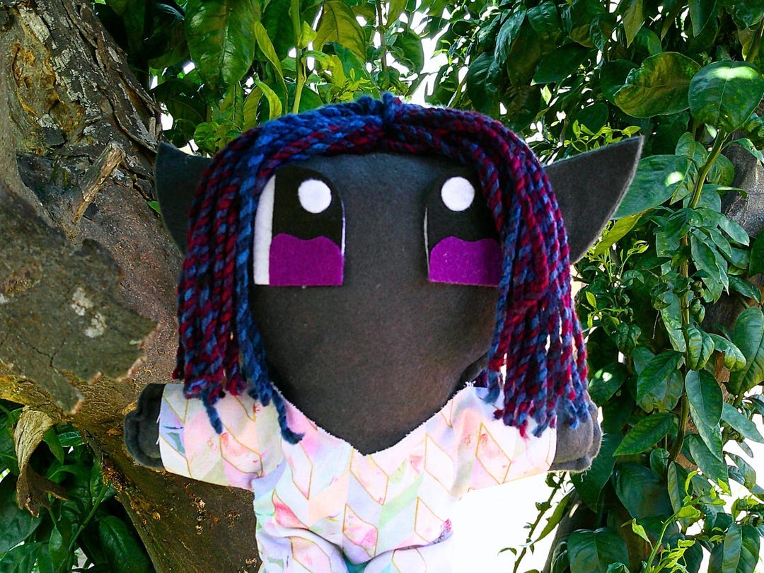 Dark Elves: Cailana | Fantasy Plush, Doll, TTRPG, Elf, OOAK - Etsy