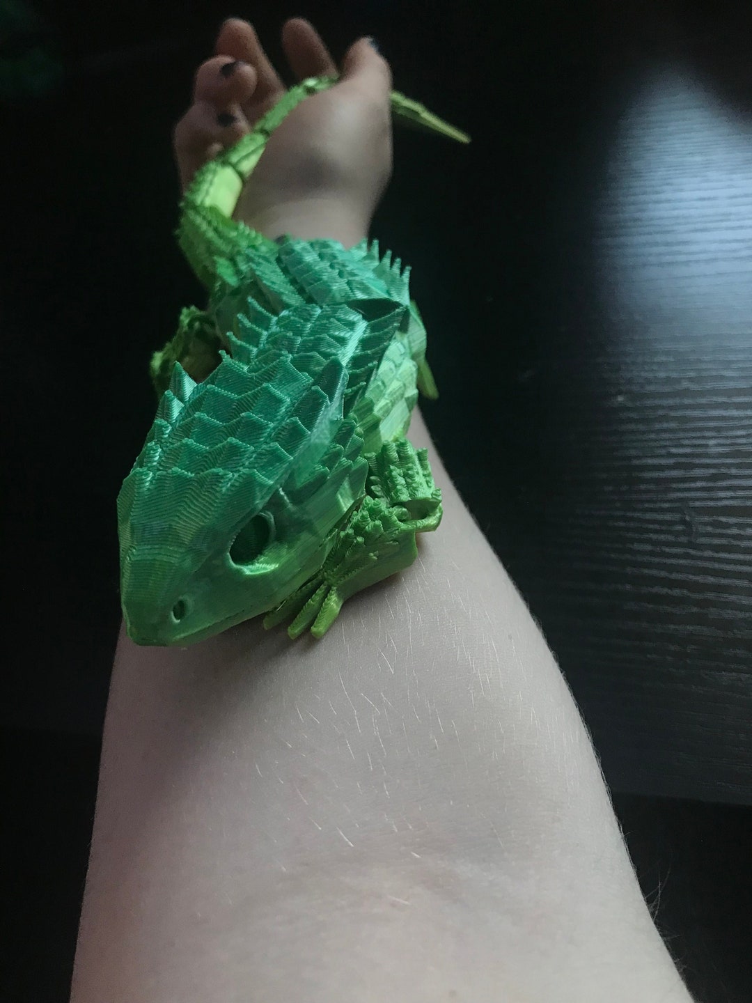 Articulated Crocodile Skink / Skink / Toy / Desk Toy - Etsy