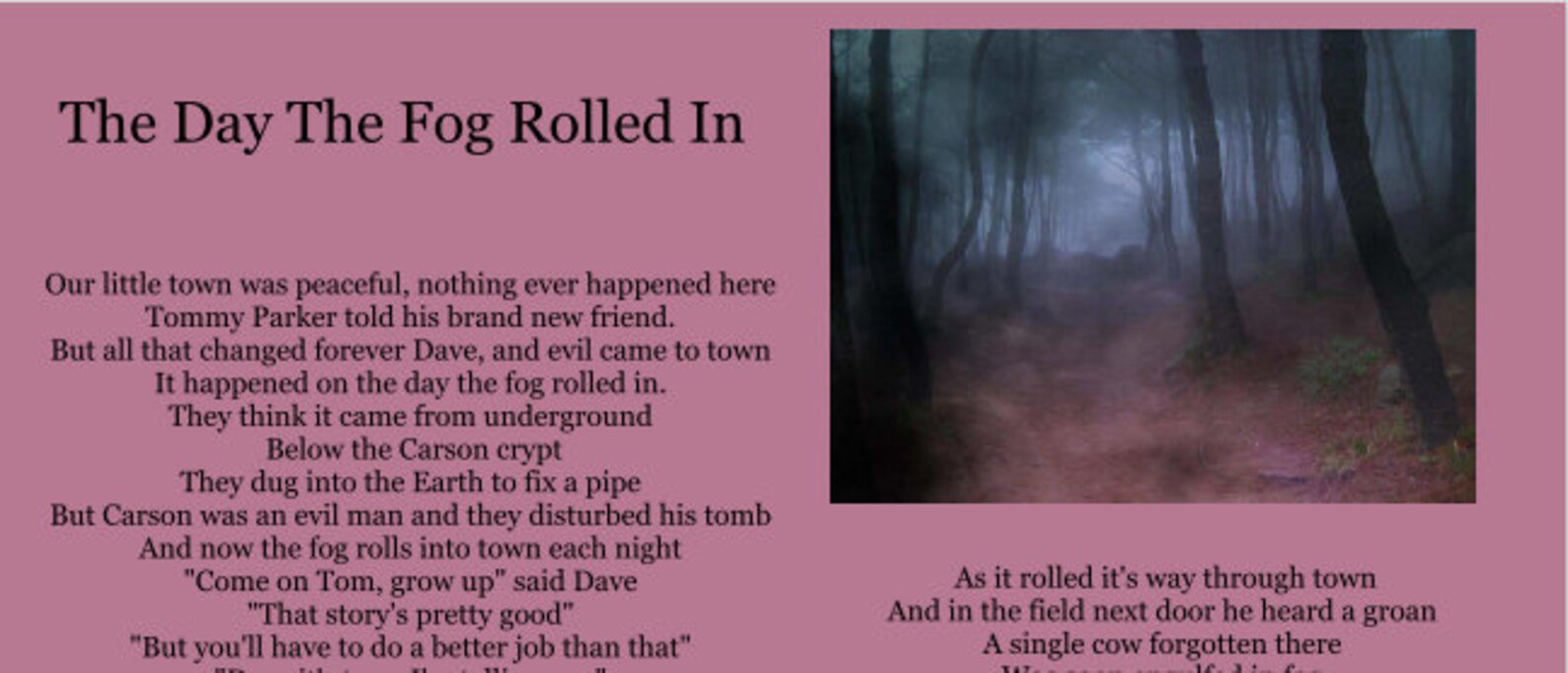 Halloween Poem Book 5 Pdf Download, Halloween Poetry Book, Spooky Poems ...