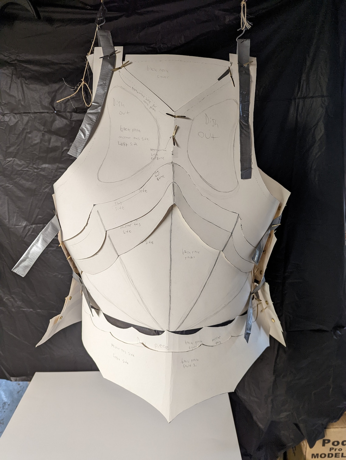 Gothic German Cuirass Templates, Medieval Knight Patterns, PDF, DIY ...