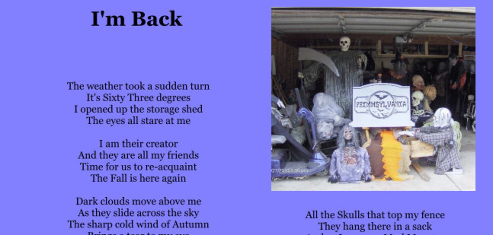 Halloween Poem Book 13 Pdf Download, Poetry Book, Spooky, Stories to ...