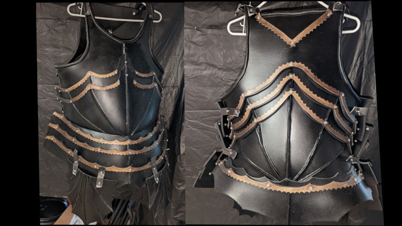 Gothic German Cuirass Templates, Medieval Knight Patterns, PDF, DIY ...