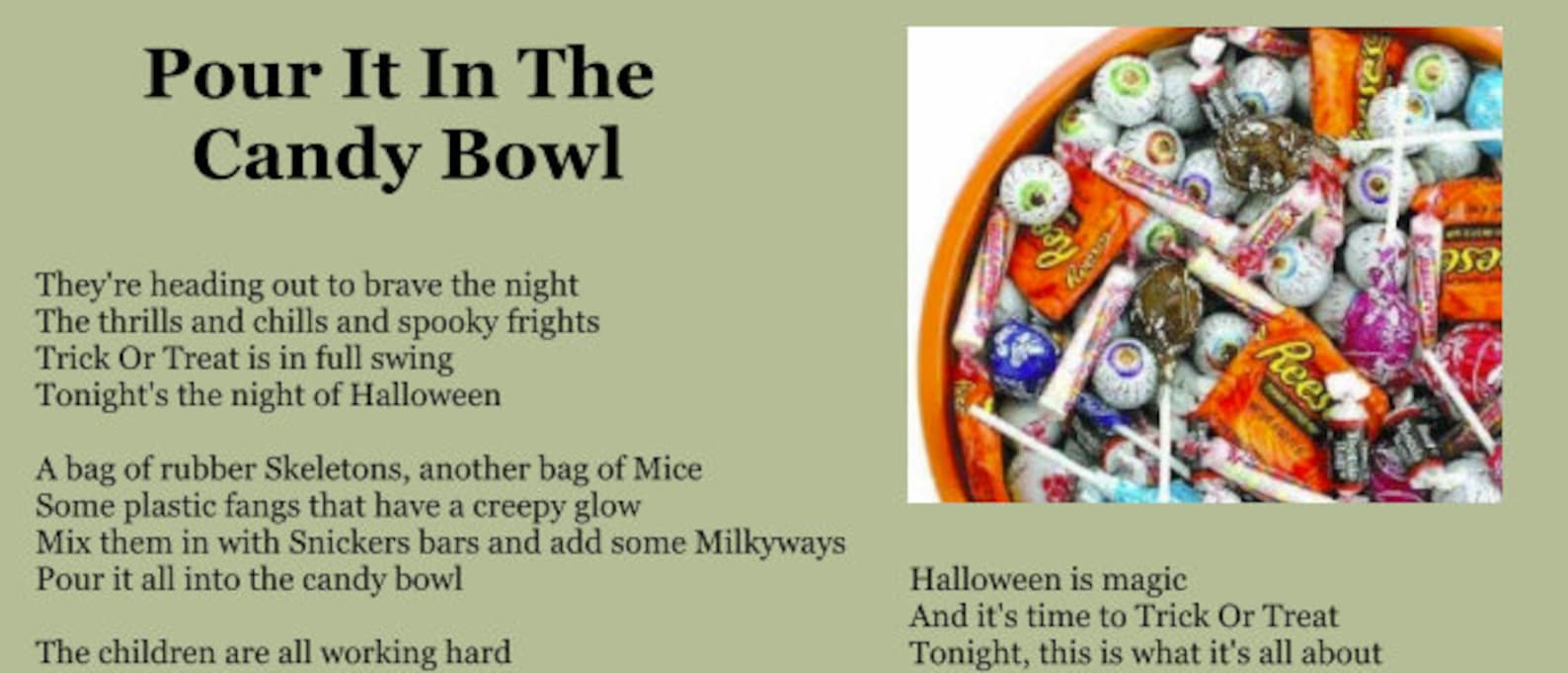 Halloween Poem Book 9 Pdf Download, Halloween Poetry Book, Spooky Poems ...