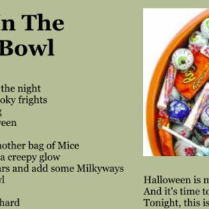 Halloween Poem Book 9 Pdf Download, Halloween Poetry Book, Spooky Poems ...
