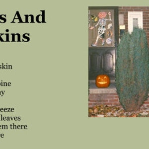 Halloween Poem Book 9 Pdf Download, Halloween Poetry Book, Spooky Poems ...