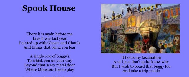 Halloween Poem Book 13 Pdf Download, Poetry Book, Spooky, Stories to ...