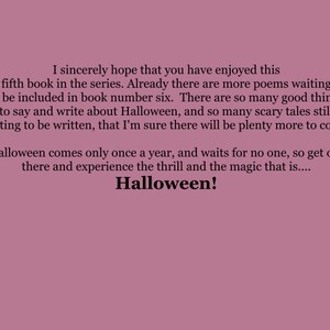 Halloween Poem Book 5 Pdf Download, Halloween Poetry Book, Spooky Poems ...