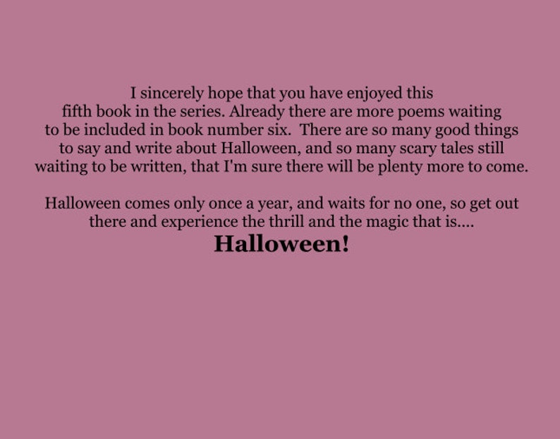 Halloween Poem Book 5 Pdf Download, Halloween Poetry Book, Spooky Poems ...