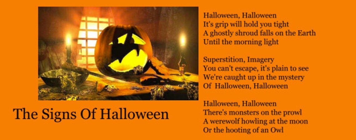 Halloween Poem Book 3 Pdf Download, Halloween Poetry Book, Spooky Poems ...