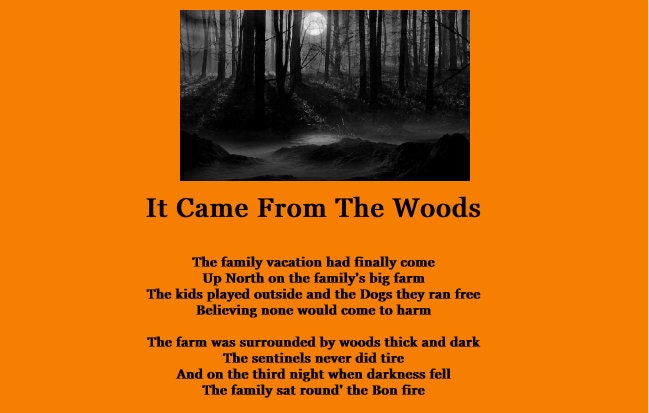 Halloween Poem Book 3 Pdf Download, Halloween Poetry Book, Spooky Poems ...
