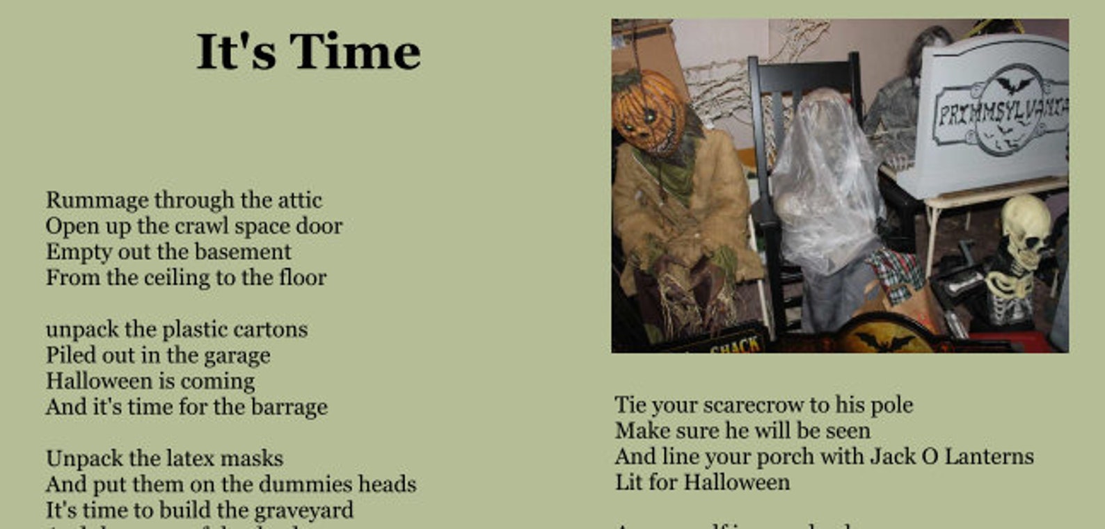 Halloween Poem Book 9 Pdf Download, Halloween Poetry Book, Spooky Poems ...
