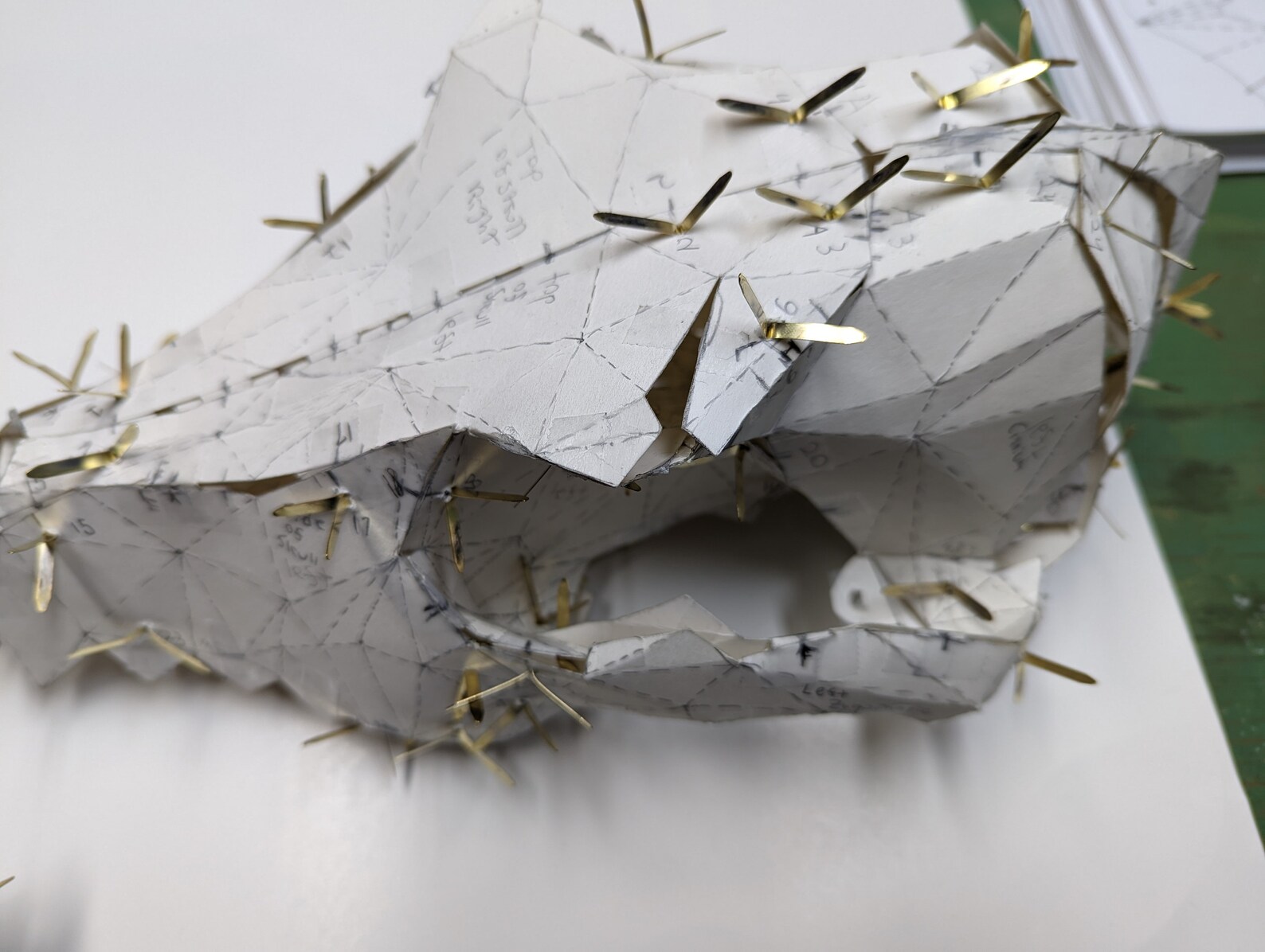 Life Size Papercraft Wolf Skull, PDF Templates, Cosplay, Canine, Dog ...