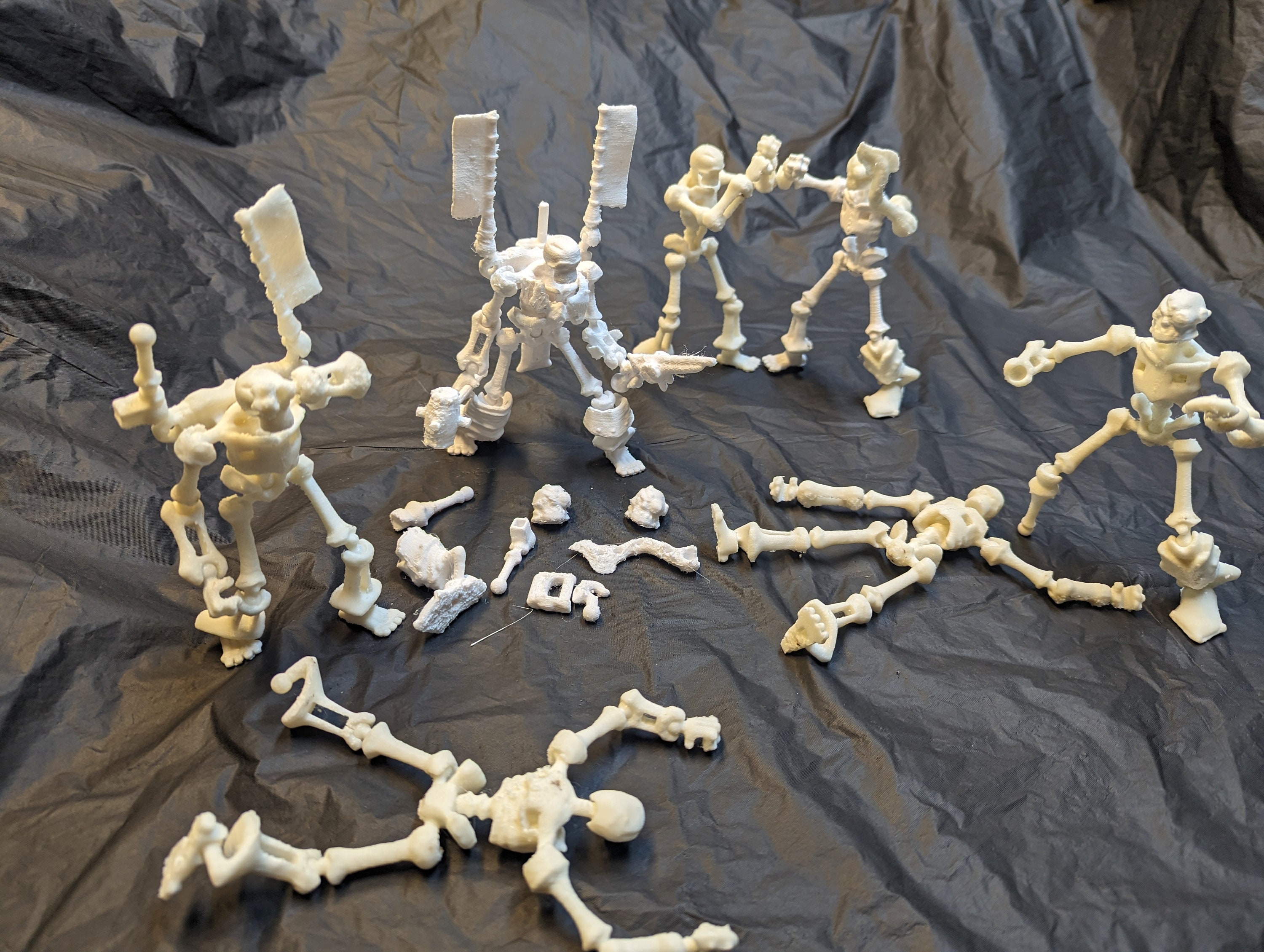 3d Print Skeleton Action Figure STL Files, Toy, Action Figure, 3d Print ...