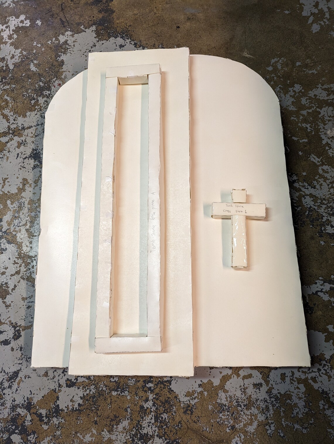 Tombstone Papercraft Templates, PDF, Paper, Halloween, DIY, Papercraft ...