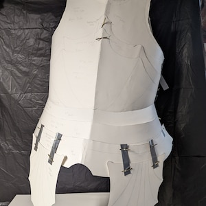 Gothic German Cuirass Templates, Medieval Knight Patterns, PDF, DIY ...