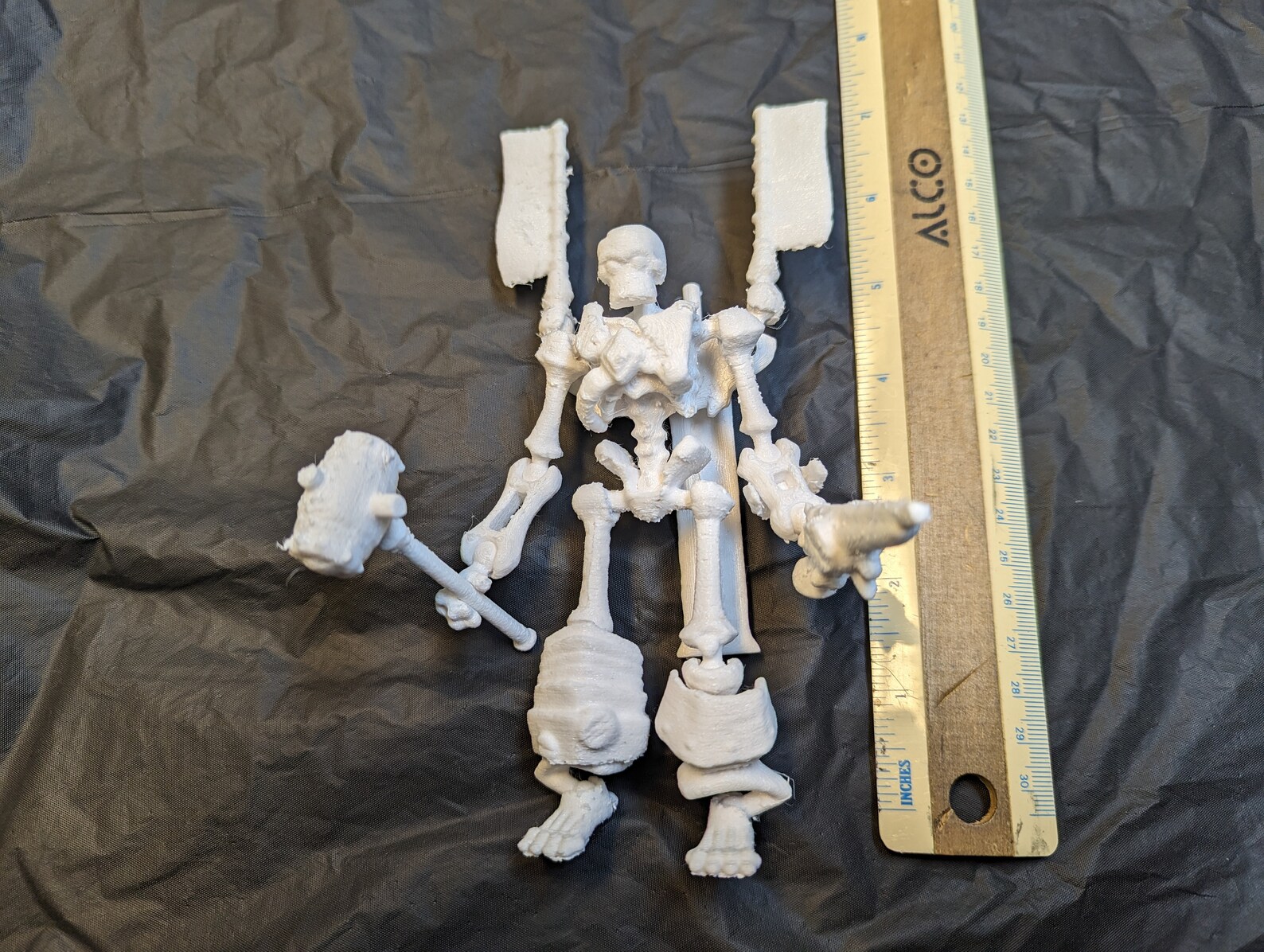 3d Print Skeleton Action Figure STL Files, Toy, Action Figure, 3d Print ...