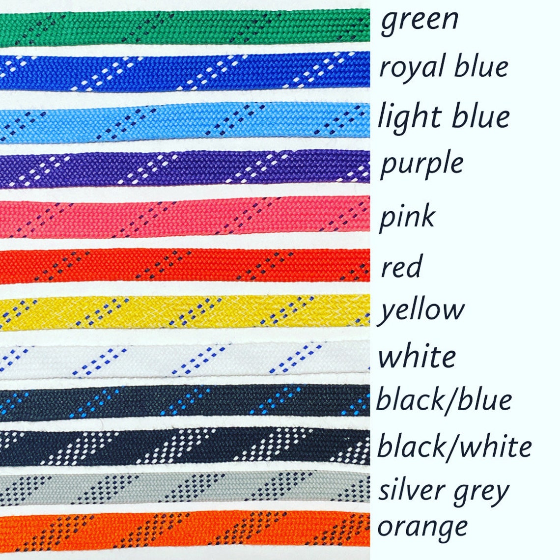 Hockey Skate Lace Keychain / Bag Clip LETTERS ONLY - Etsy