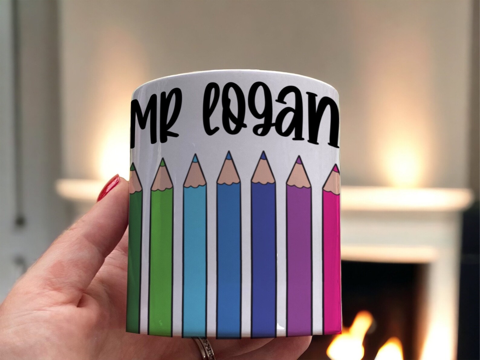Personalised Teacher Pencil Pot, Personalised Teacher Thank You Gift ...