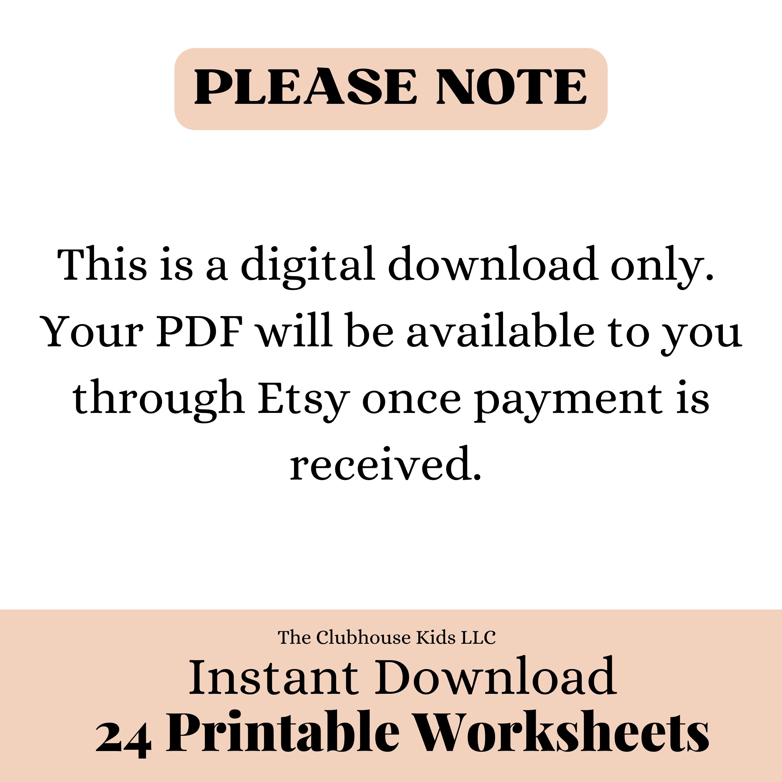 Number Tracing Worksheets 0 - 10 | Instant Download PDF File ...