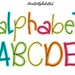 Bright Boho Color Scribble Alphabet Letters PNG, Doodle Alphabet PNG ...