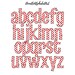 Polka Dot Doodle Alphabet PNG Bundle: 10 Colorful Letter Sets (digital ...