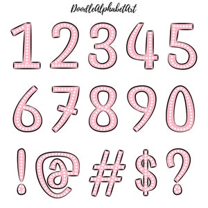 Polka Dot Alphabet PNG Bundle: Teacher Colors, Marquee Letters (digital ...