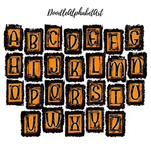 Grunge Alphabet PNG Bundle: Distressed Letters, Numbers, Symbols ...
