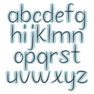 Pastel Scribble Letters PNG: Hand-drawn Doodle Alphabet (digital ...
