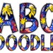 Floral Hawaiian Alphabet PNG: Colorful Doodle Letters (digital Download ...