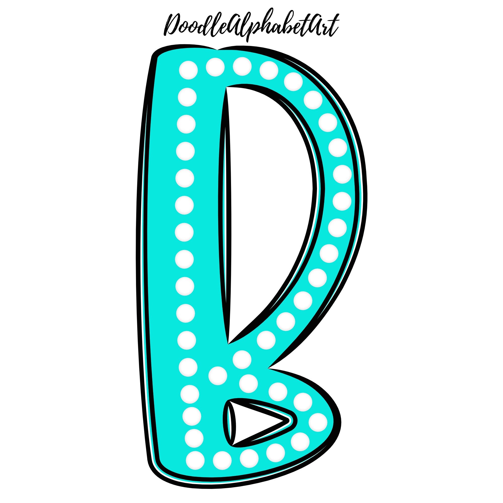 Dotted Font PNG: Bright Color Letters, Numbers, Symbols (5 Alpha Sets ...