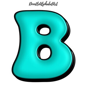 Retro Groovy 3D Alphabet PNG Bundle: Bright Color Letters (digital ...