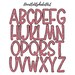 Boho Alphabet PNG Bundle: Watercolor Splash Letters (digital Download ...
