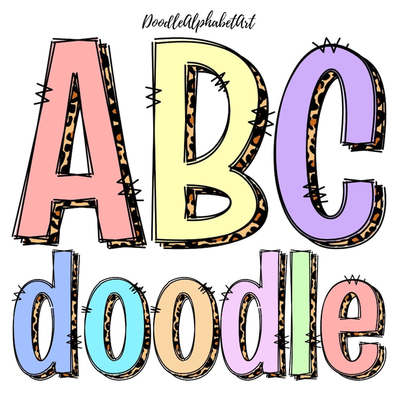 Pastel Leopard Print - Etsy