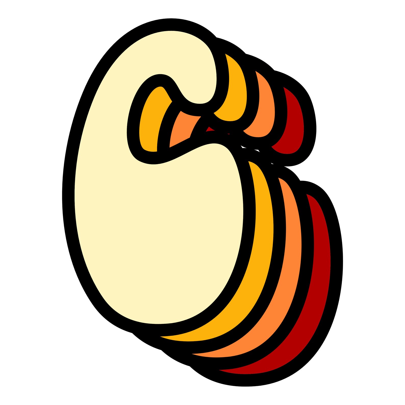 Doodle Retro Alpha PNG. Groovy Alphabet Letters Clipart Brick - Etsy