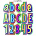 Bright Dalmatian Alphabet Letters PNG Bundle, 5 Dots Alpha Sets ...