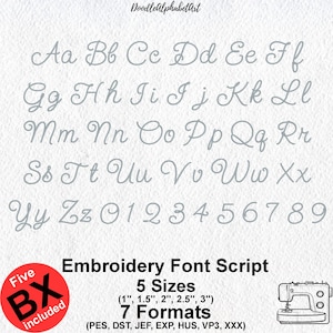 Font Pairing Embroidery, 2 Fonts Style Combo Display Typeface & Send ...