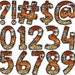 Wild Animal Skins Digital Alphabet Letters PNG Hand Drawn - Etsy