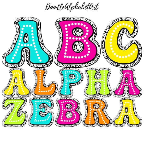 Zebra Polka Dots - Etsy