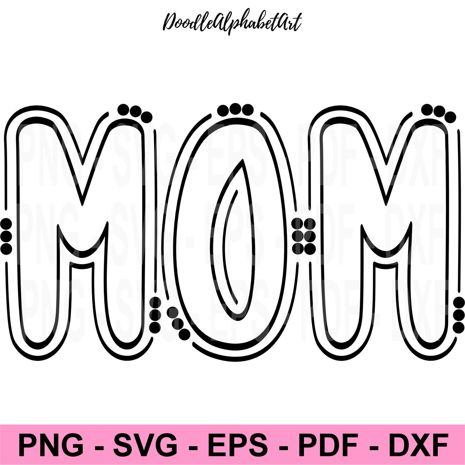 Fill Your Own Doodle Letters, Blank Transparent Doodle Font Alphabet ...