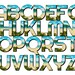 Summer Alphabet PNG, Beach Sea Letter Clipart PNG, a Hand Drawn Doodle ...