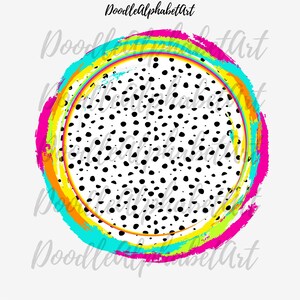 Colorful Round Dalmatian Background Patterns, Hand Drawn Sketch 3D ...