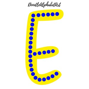 Colorful Dots Letters PNG Bundle, Bright Color, 5 Alpha Sets ...