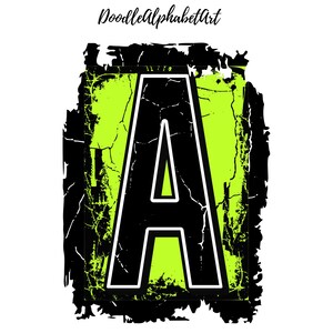 Distressed Blocks Letters PNG, Abstract Grunge Backgrounds, 5 Alpha ...