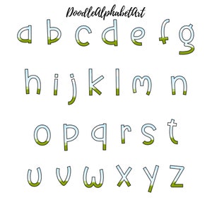 Playful Canva Frame Letters: Quirky Font for Kids, Doodle Alphabet ...