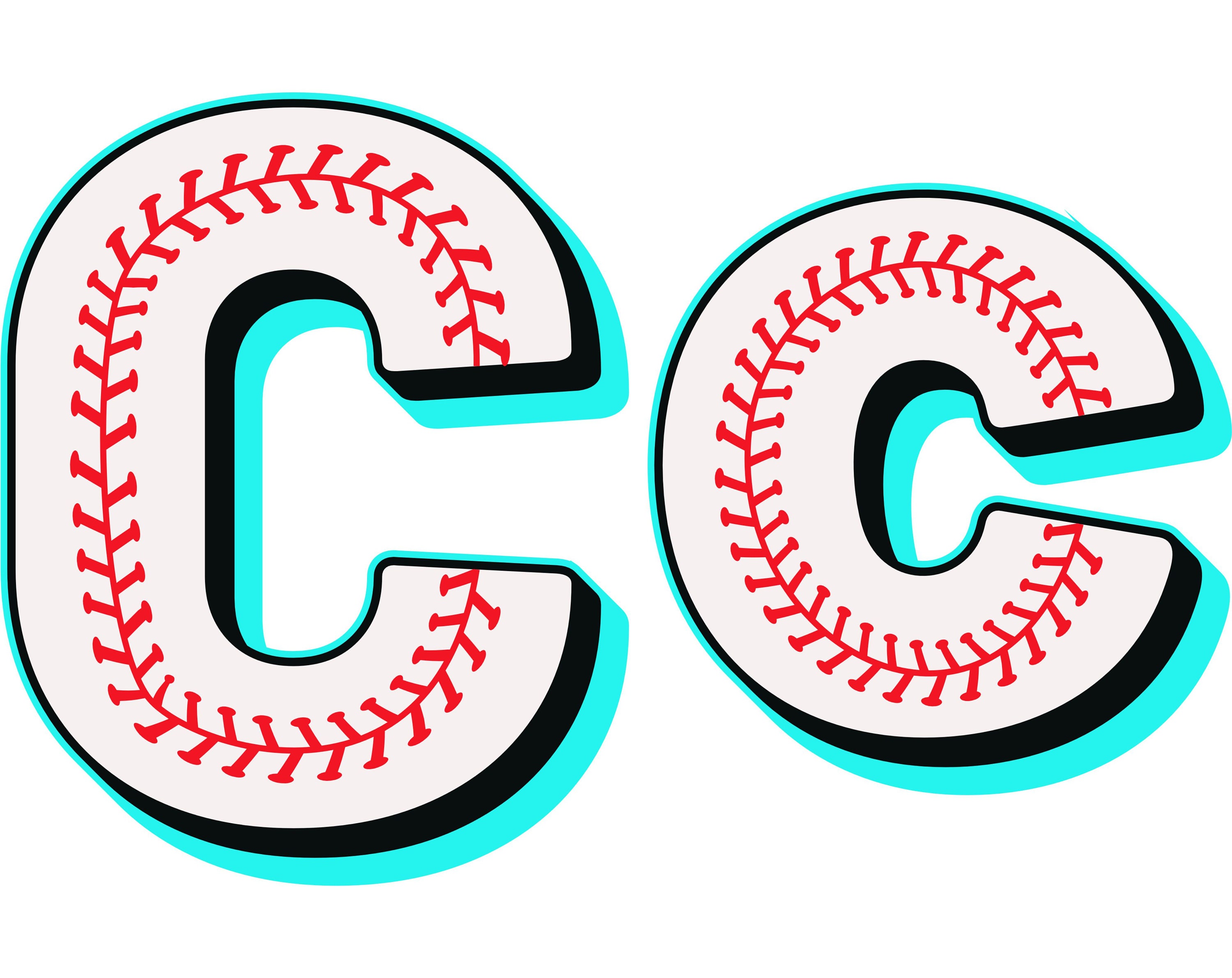 Baseball Alphabet Letters PNG Bundle Baseball Sports Doodle - Etsy